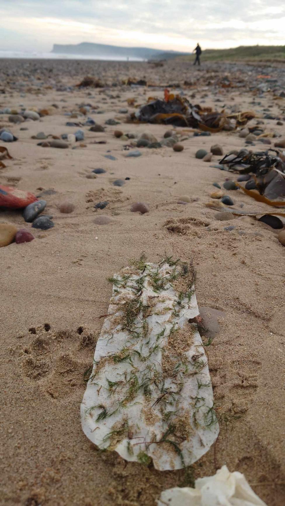 Marske beach littered with condoms, tampons and wipes - BBC News