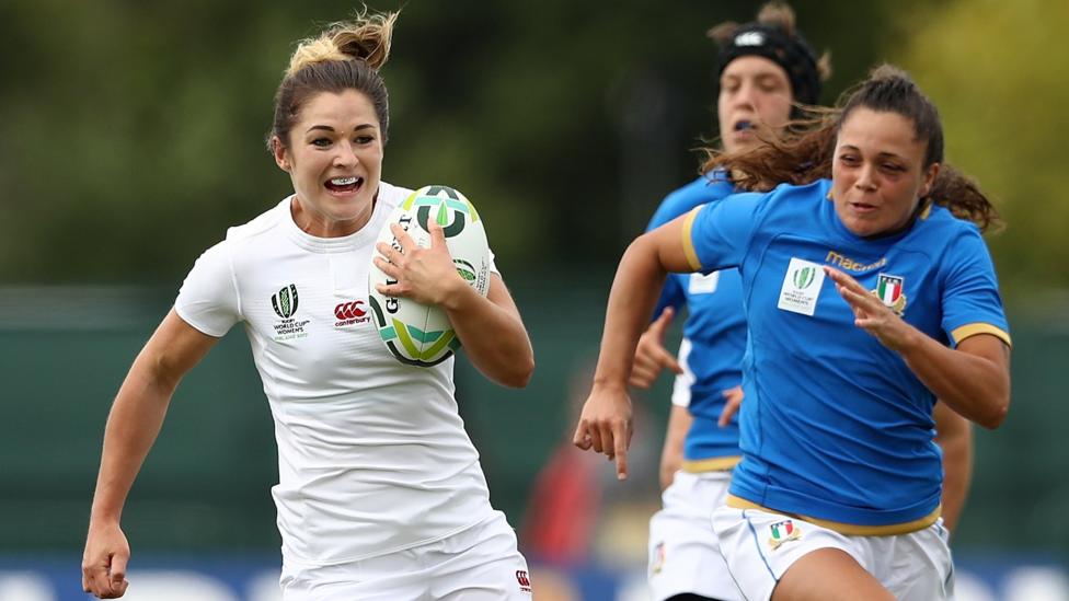 Women's Rugby World Cup: England 20-3 France - BBC Sport