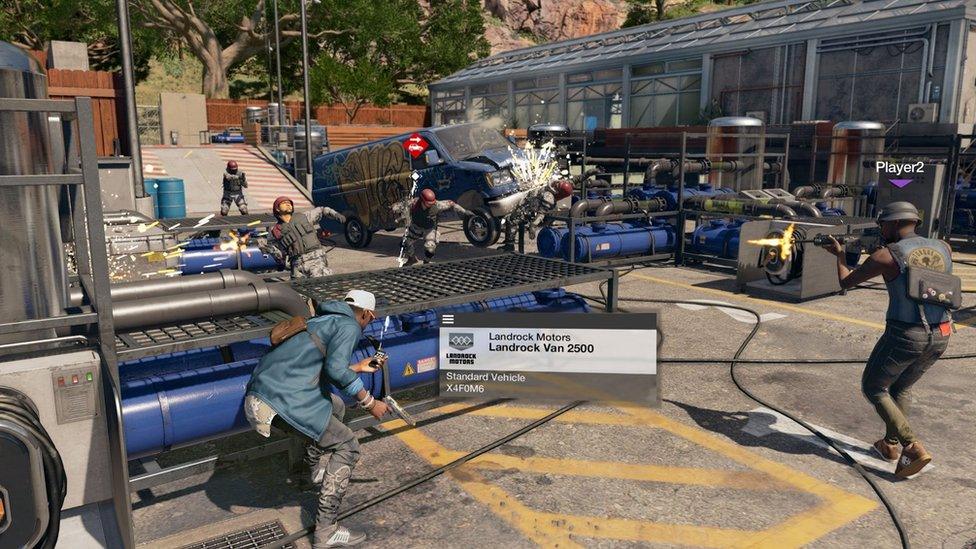 Apology over Watch Dogs 2's genitalia gaffe - BBC News