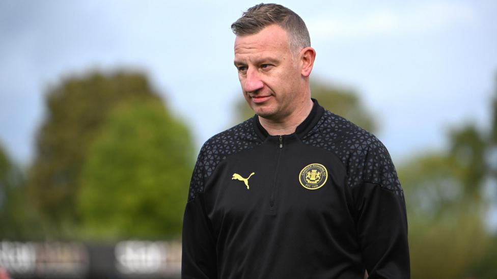 Stuart King: Former Carrick boss appointed Newry City manager - BBC Sport