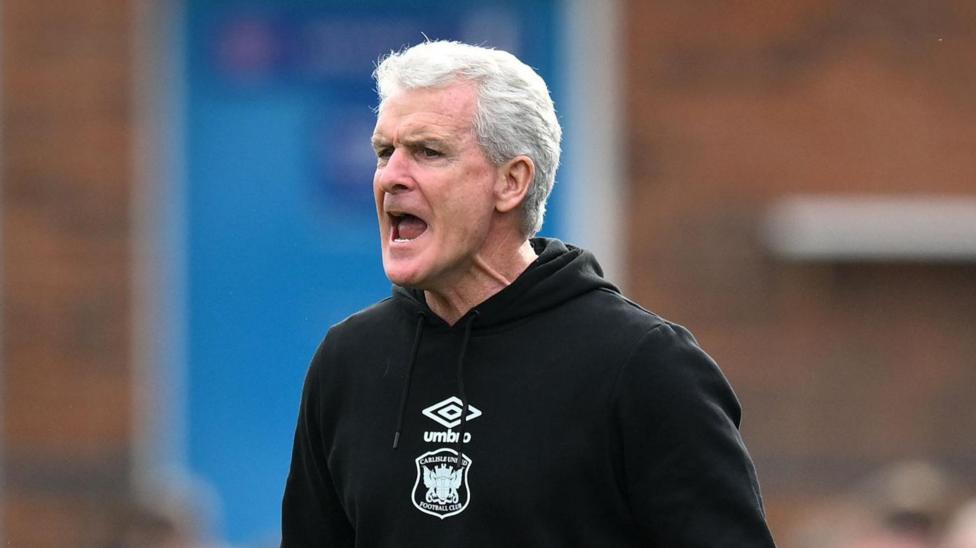 Carlisle United: Mark Hughes 'encouraged' by survival hopes despite MK ...