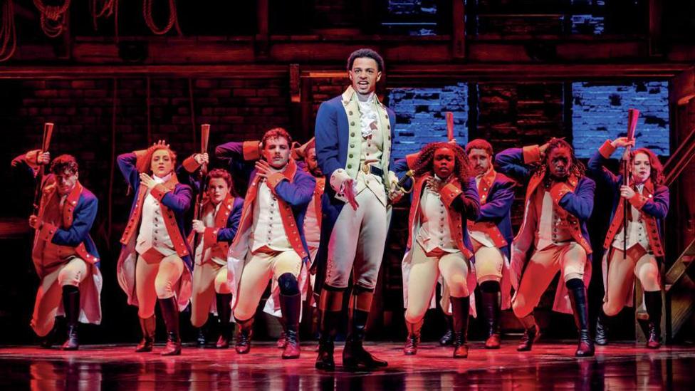 Hamilton homecoming for actor 'just means the world' - BBC News