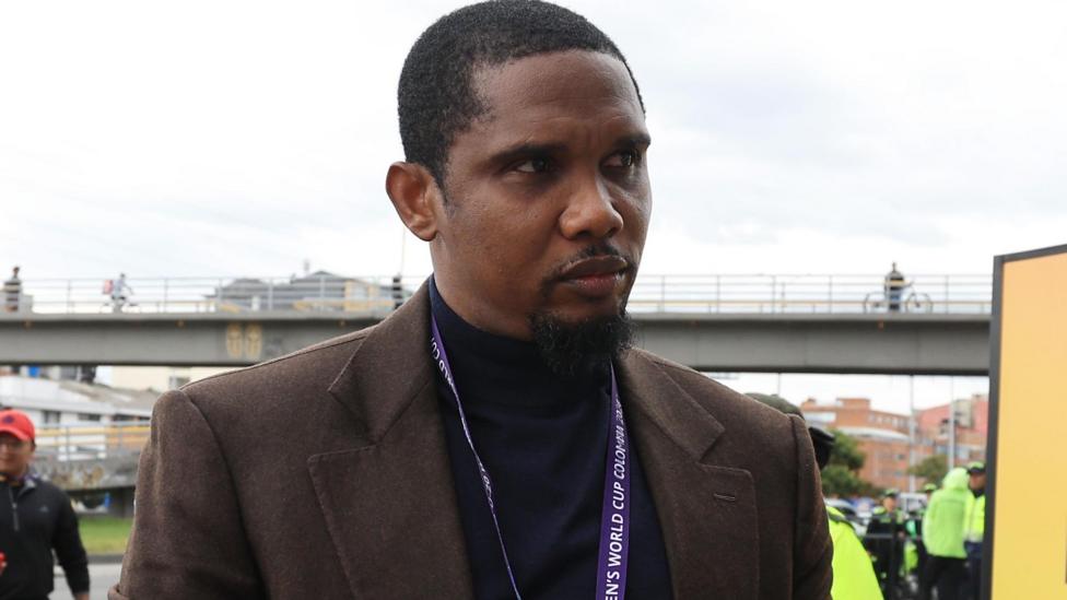 Samuel Eto'o banned from attending Cameroon games for six months - BBC ...