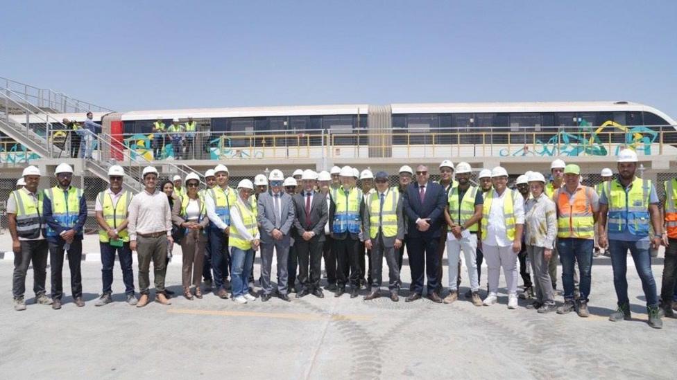 Derby: Alstom creates new fleet for Egypt monorail project - BBC News