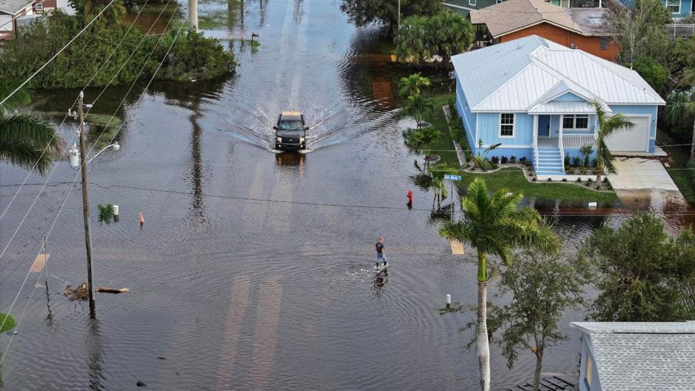 Striking photos show the extent of Hurricane Milton's devastation - BBC ...