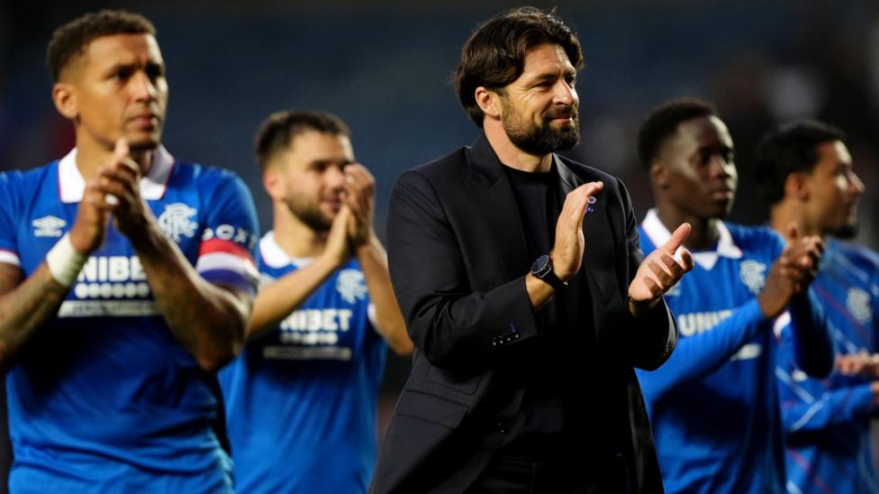 Rangers boss left frustrated at 'downbeat' attitude - BBC Sport