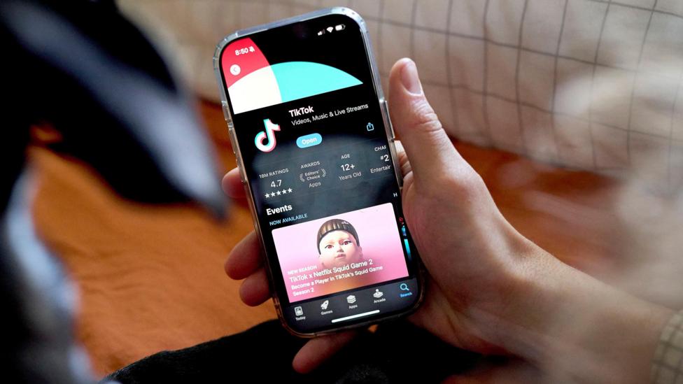 Unofficial TikTok downloads surge in the US - BBC News