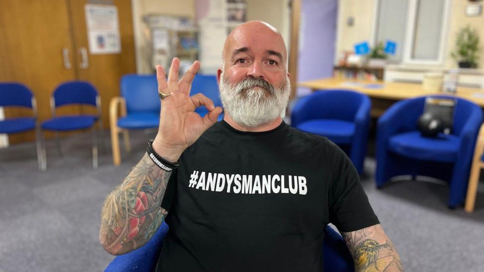 Andy's Man Club Wolverhampton marks first anniversary - BBC News