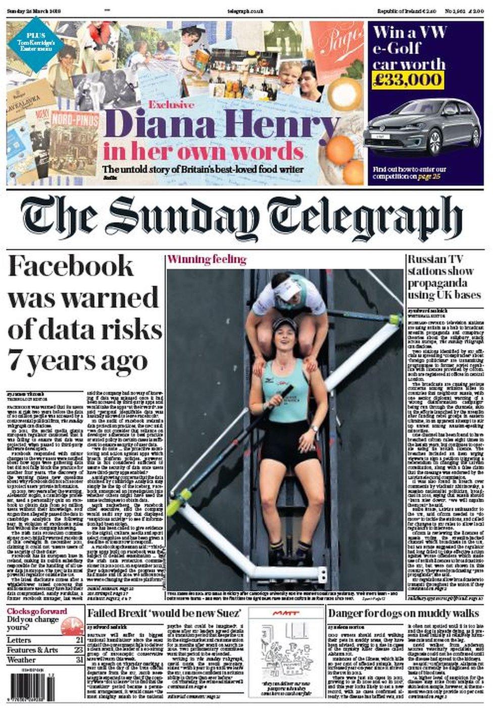 The papers: 'Regulate Facebook like the BBC' - BBC News