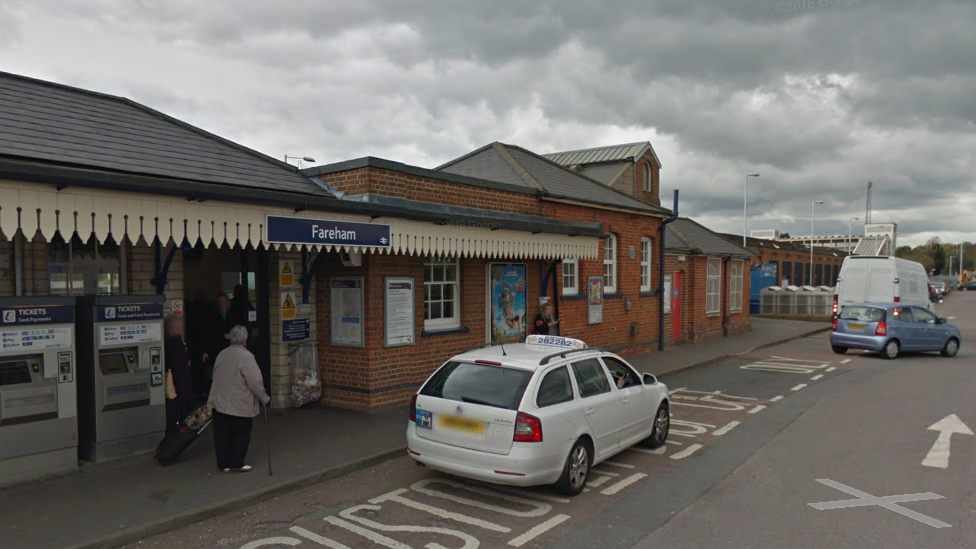 Fareham main rail line and station close for nine days - BBC News