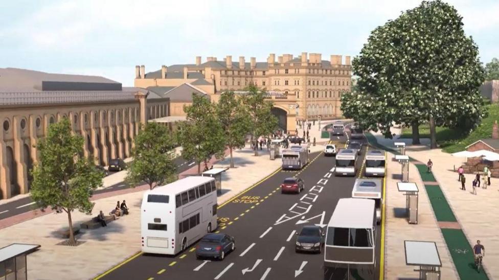 Scheme to dual York outer ring road faces £110m funding shortfall - BBC ...