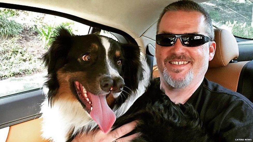 Toby the two-nosed dog is saved from being put down - BBC News