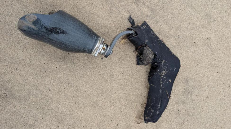 Woman to be reunited with prosthetic leg lost at sea in Bridlington ...