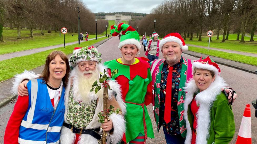 Parkrun record broken by 97-year-old Belfast runner - BBC News