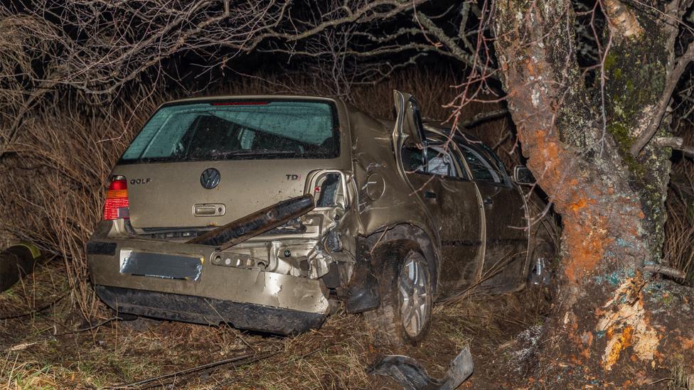 Police name victim of fatal crash in Moray - BBC News