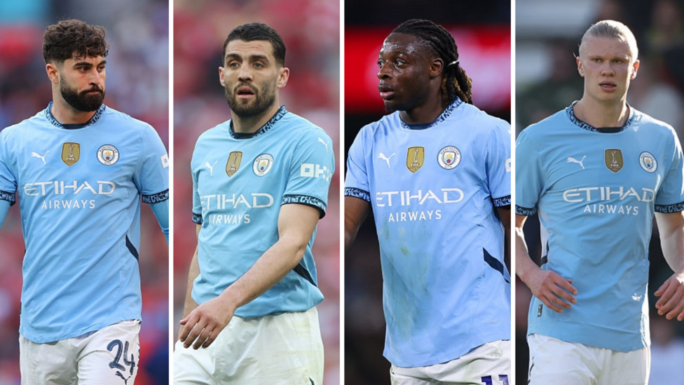 Man City player of the season 2024-25: Choose now - BBC Sport