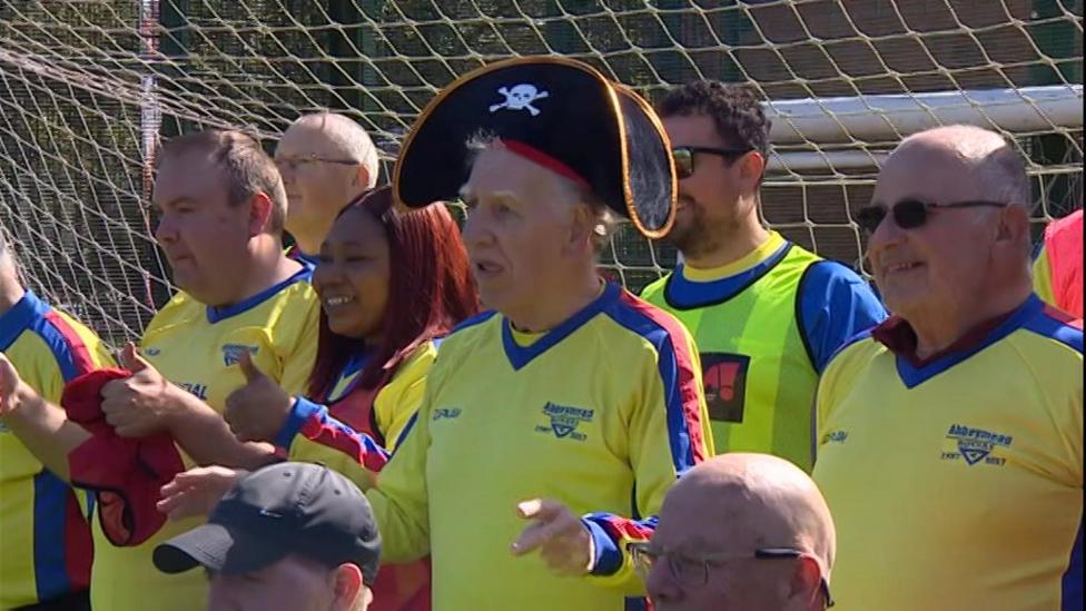 Walking football world champion says sport 'is really special' - BBC News