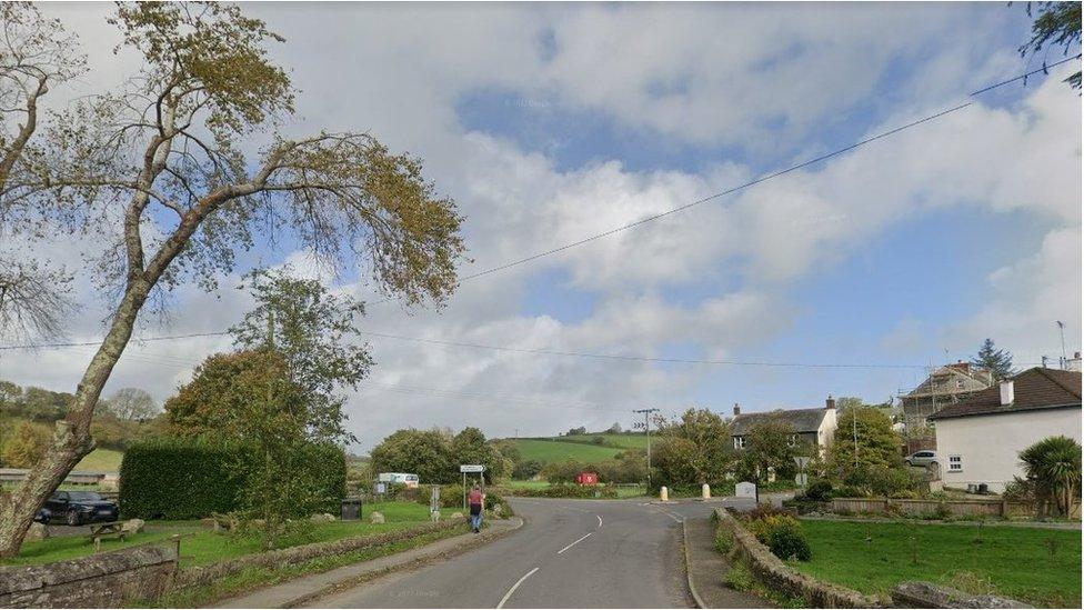Witness appeal after tractor overturns in Tregony crash - BBC News