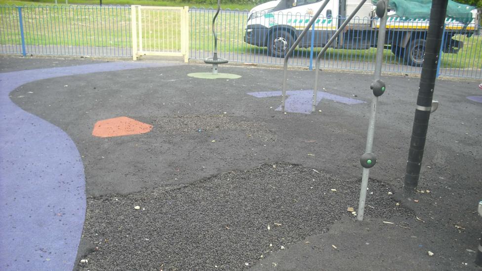 North Tyneside Council 'cannot keep repairing vandal hit park' - BBC News