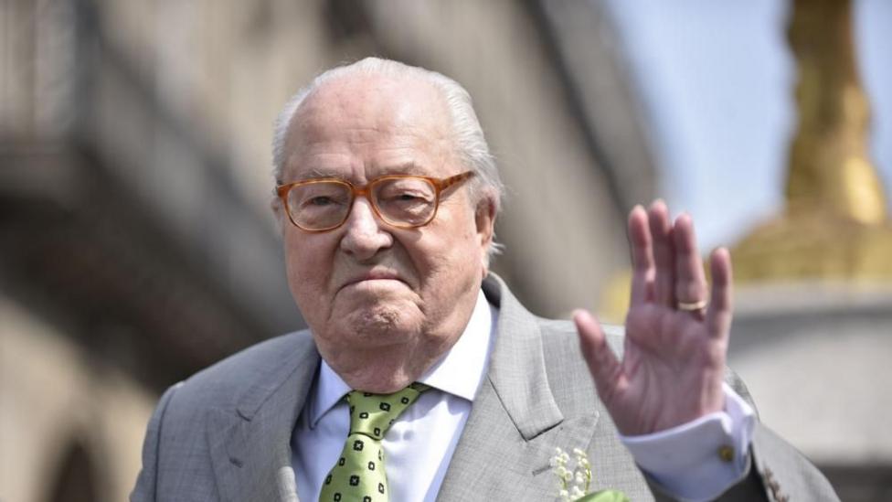 French far-right politician Jean-Marie Le Pen dies at 96 - BBC News