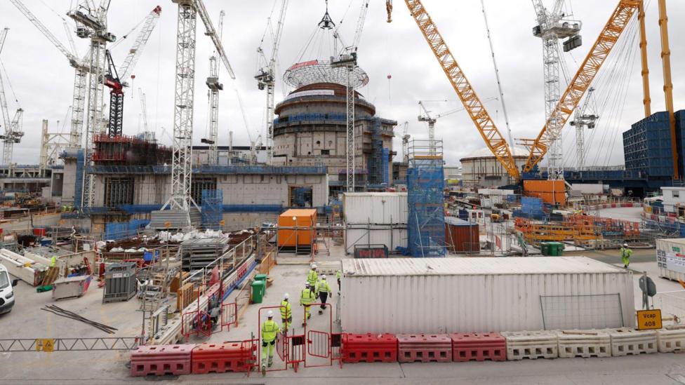 The nuclear power station on the front line of an election battle - BBC ...