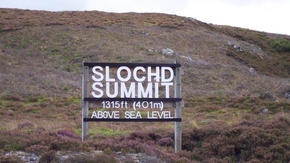 A9 upgrade to shift to Slochd Summit near Inverness - BBC News