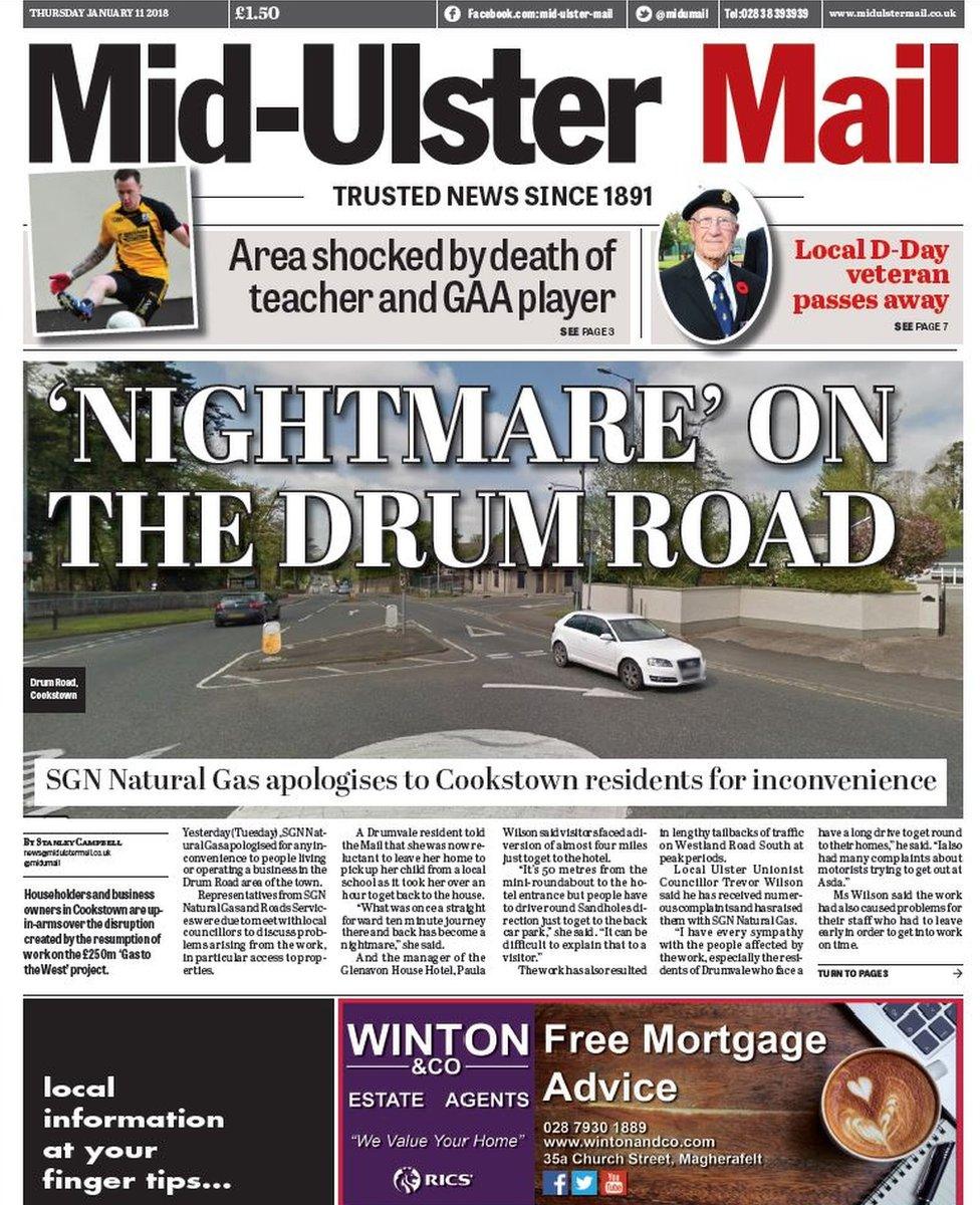 Weekly NI Paper Review: MLA expenses and gas disruption - BBC News