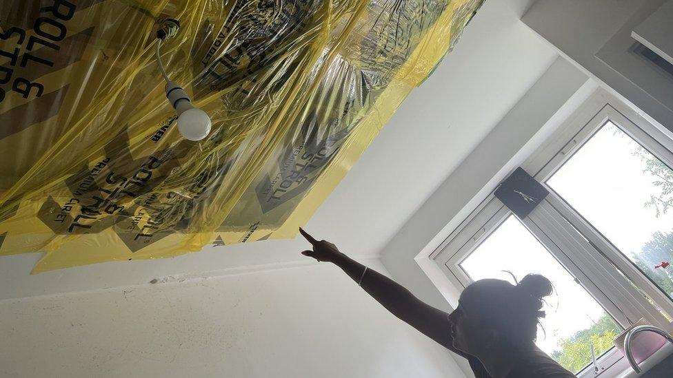 Persistent roof leak left me on verge of nervous breakdown, mum says ...