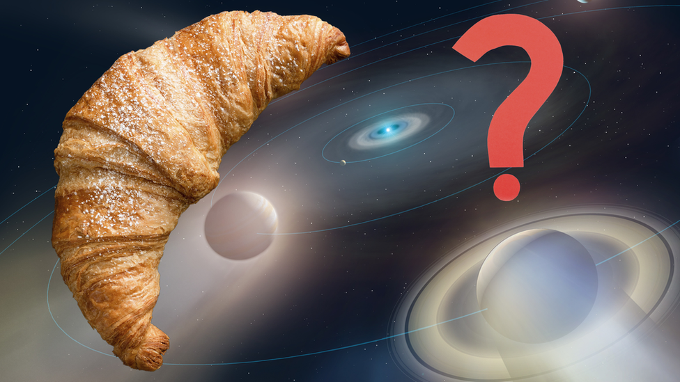 Nasa: Our solar system looks like 'deflated croissant' - BBC Newsround