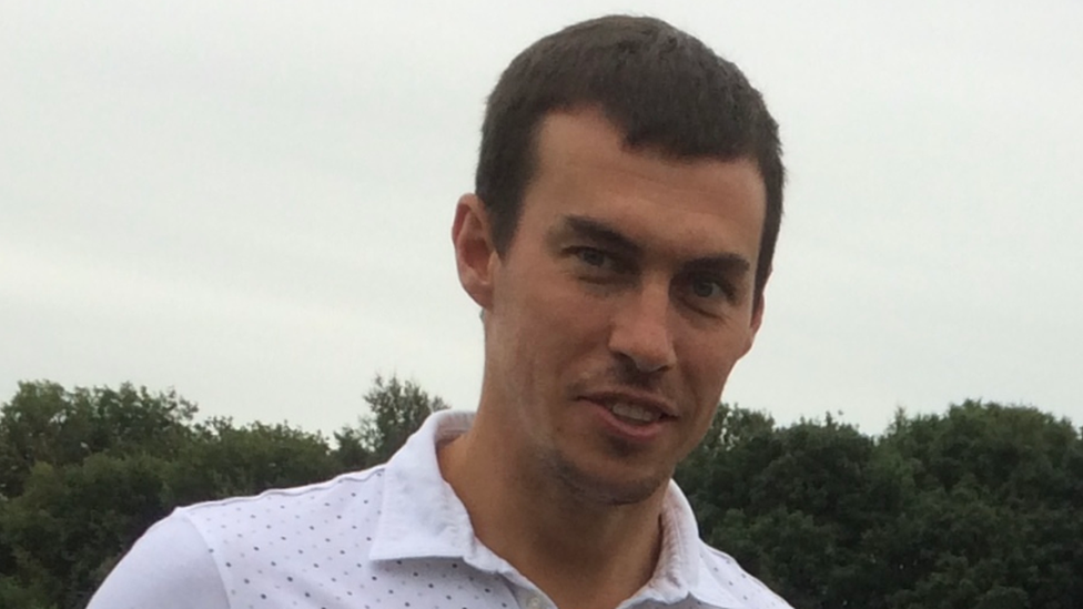 Biker who died after crashing off road named as David Innes - BBC News