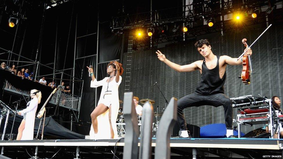 Clean Bandit Violinist