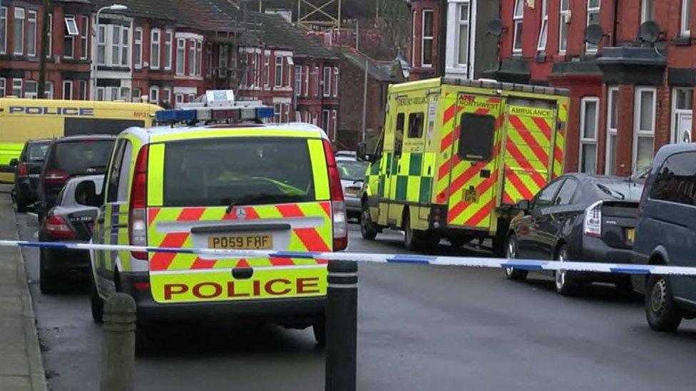 Birkenhead house disturbance: Man charged with threats to kill - BBC News