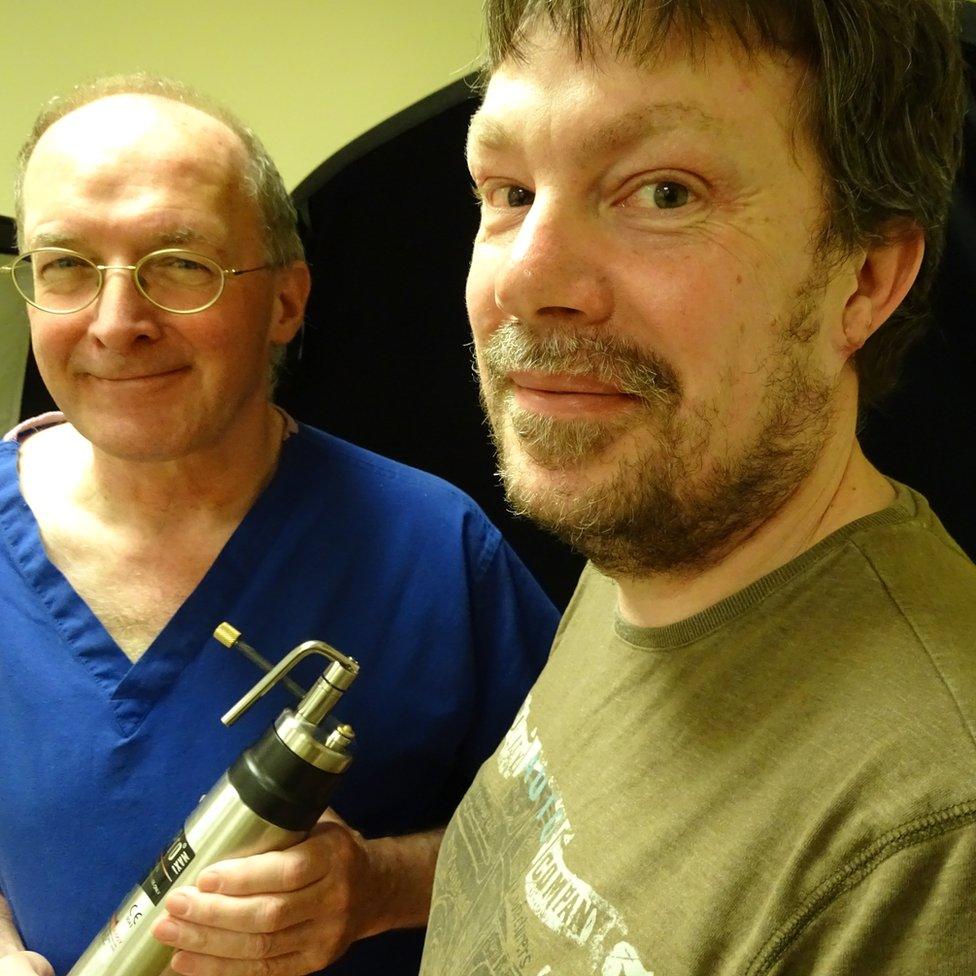 frostbite face scars