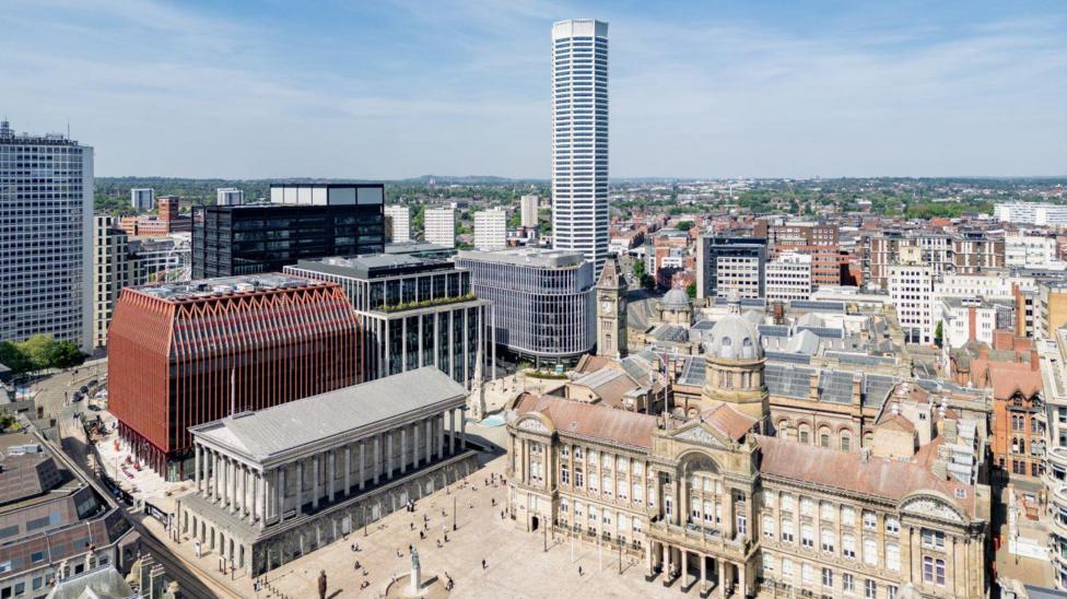 A look inside The Octagon, Birmingham's new tallest building - BBC News