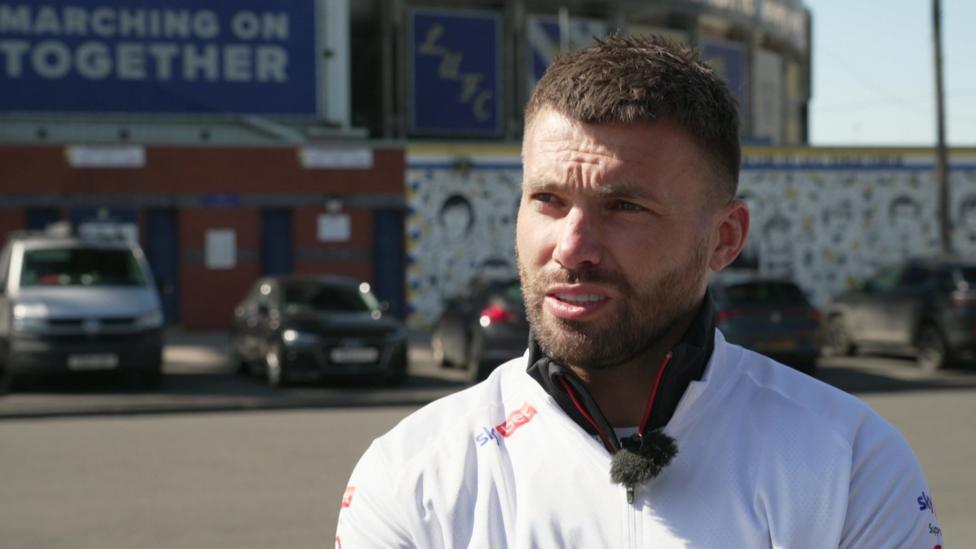 Former Leeds United player Stuart Dallas backs CPR campaign - BBC News