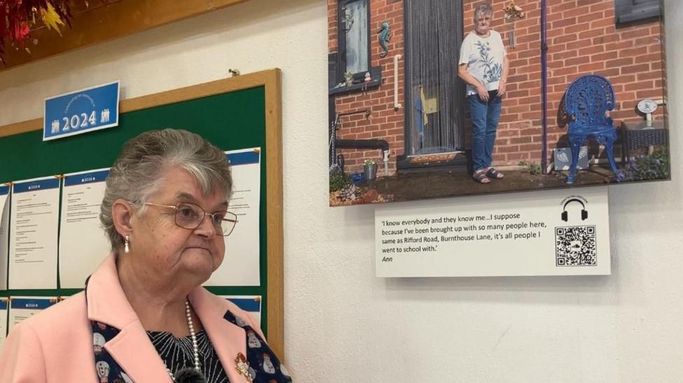 Wonford residents share their stories for exhibition - BBC News