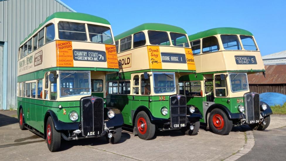 Classic Ipswich buses will take passengers on roads one more time - BBC ...