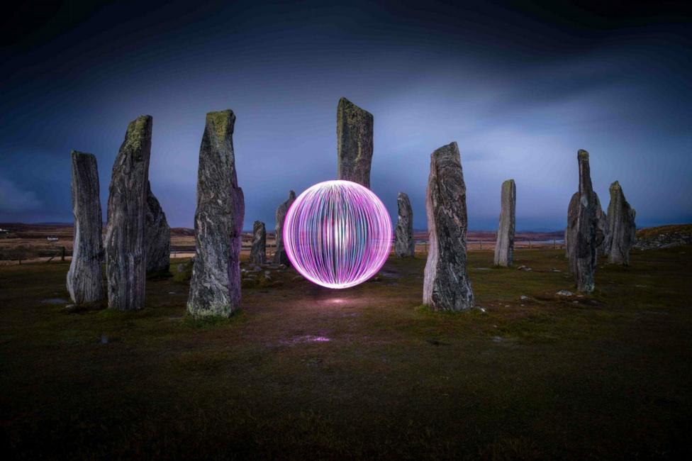 Photographer David Gilliver uses 'light sabre' to create magical photos ...