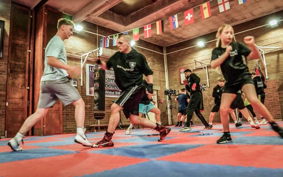 Boxing club saved me when drugs tore my family apart - BBC News