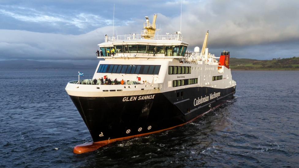 Glen Sannox: Scotland's ferries saga ship to finally set sail - BBC News