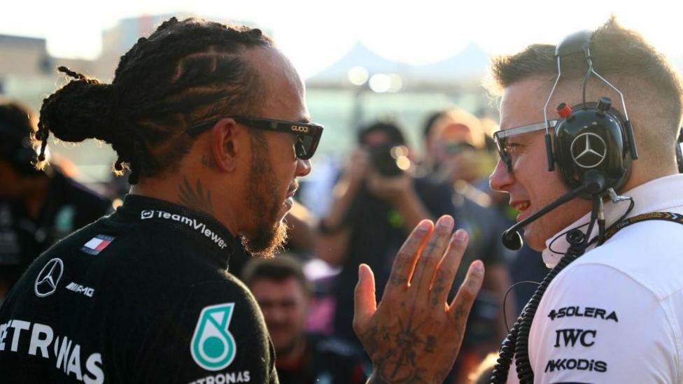 Lewis Hamilton says he 'finished on a high' at Mercedes after 12 years ...