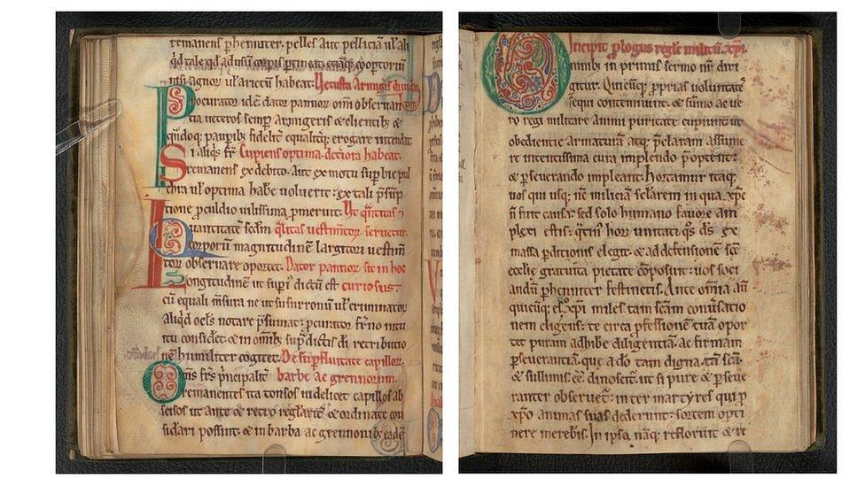 Rare medieval manuscripts digitised for first time - BBC News