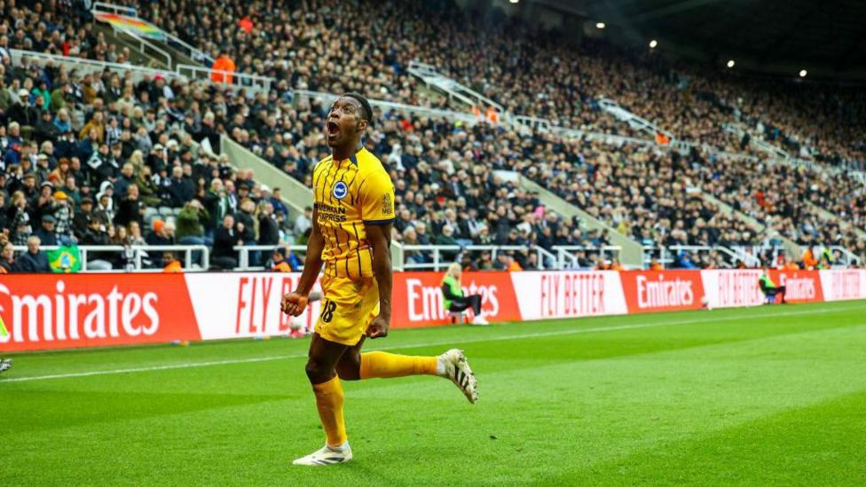 Newcastle 1-2 Brighton: Key stats - BBC Sport