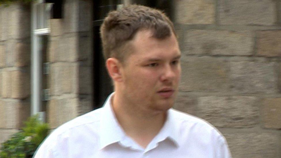 Man acquitted in teenager's Inverurie workplace death trial - BBC News