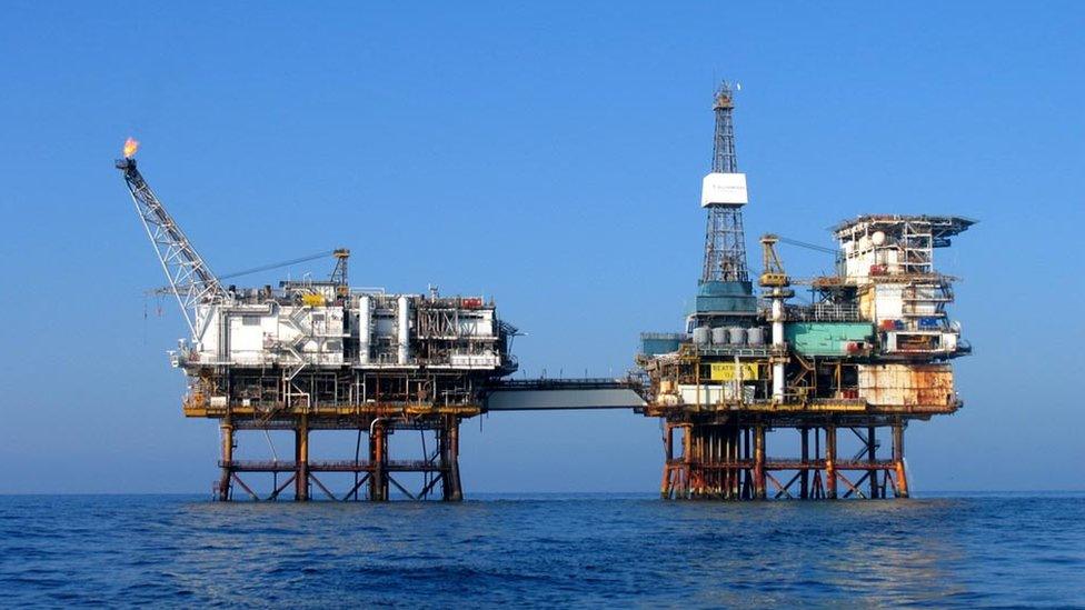 Frozen pipes affect offshore platform in Moray Firth - BBC News
