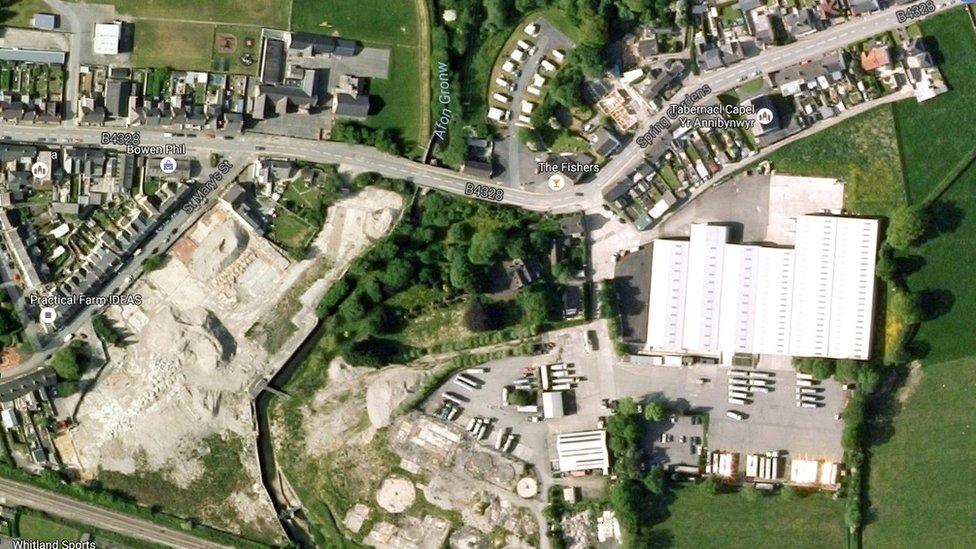 Ex-Whitland Creamery site housing plans get go-ahead - BBC News