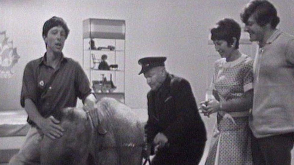 John Noakes: The action man of Blue Peter - BBC News