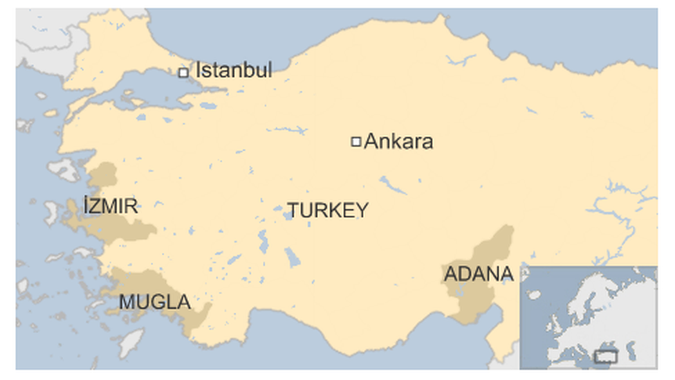 US orders families out of south and west Turkey over security - BBC News