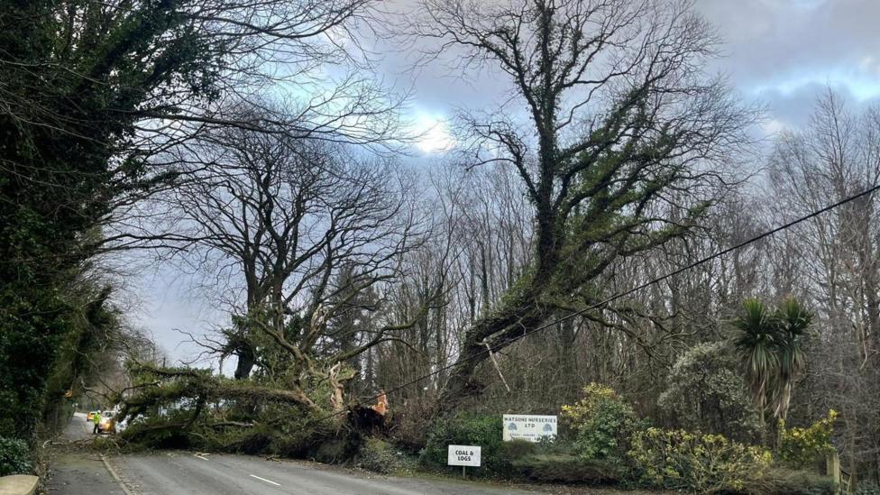 Major incident closed on Isle of Man as storm force winds ease - BBC News