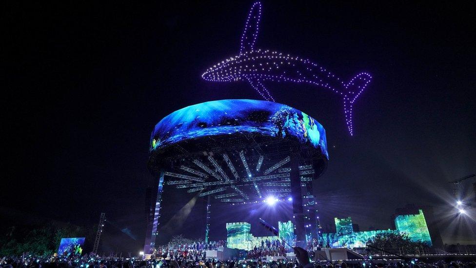 King Charles's coronation: Sunday night's concert in pictures - BBC ...